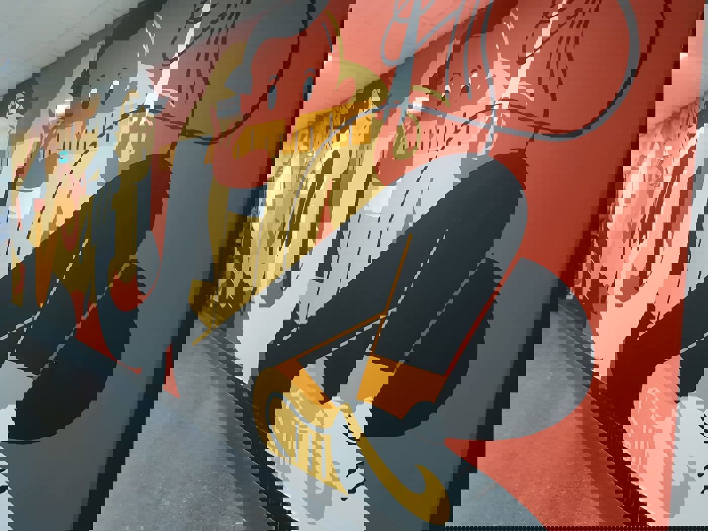 Rotterdam | Designcollege | Streetart | Op school